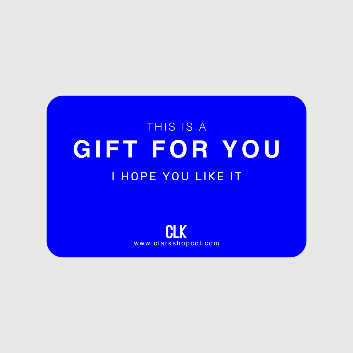 CLARK - GIFT CARD VIRTUAL